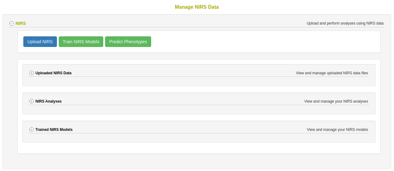 Chapter 22 Managing Spectral Data | User Manual of Breedbase